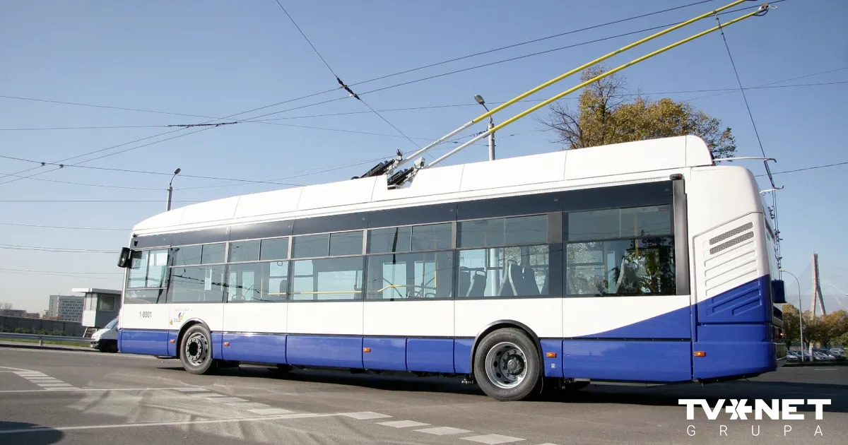Svētkos Rīgā sabiedriskais transports būs bez maksas