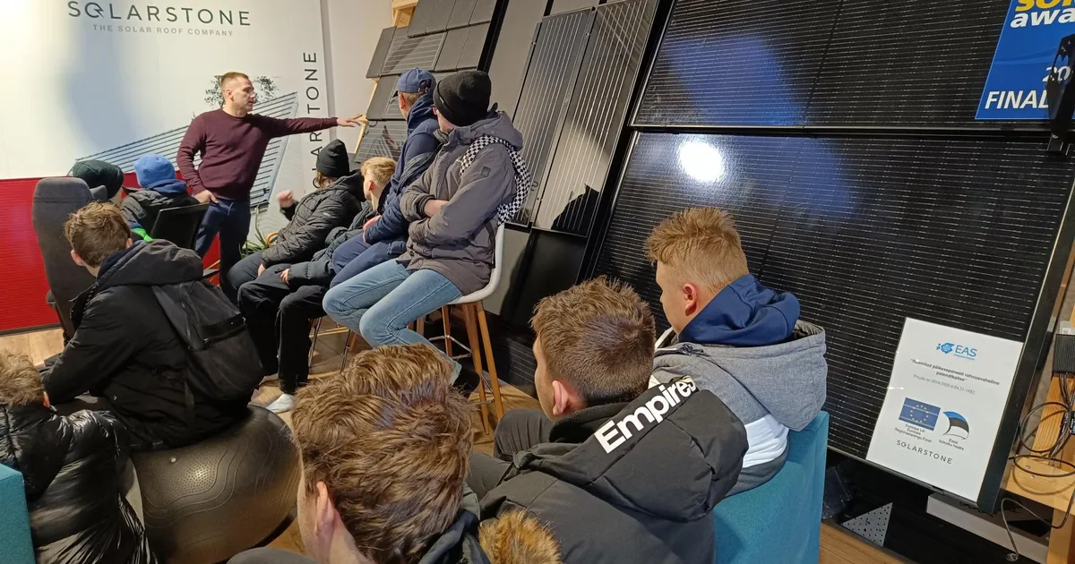 Kalmetu kooli aulast saab tuulegeneraatorite park ja õuepaviljonist ...