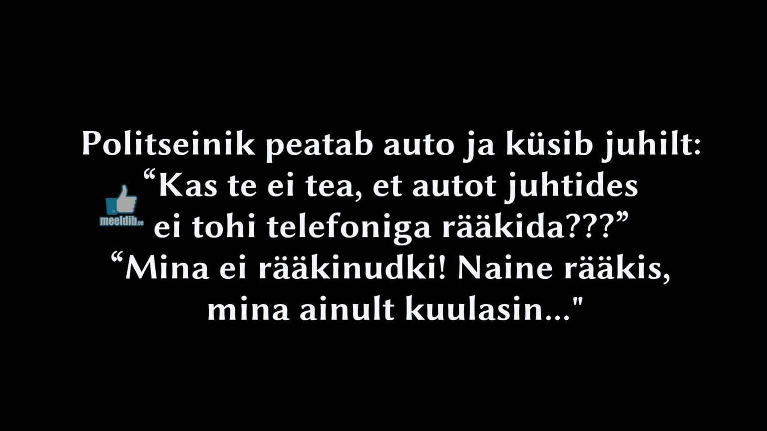 Kas te ei tea, et autot juhtides ei tohi telefoniga rääkida??? Kas te ei tea, et autot juhtides ei tohi telefoniga rääkida???