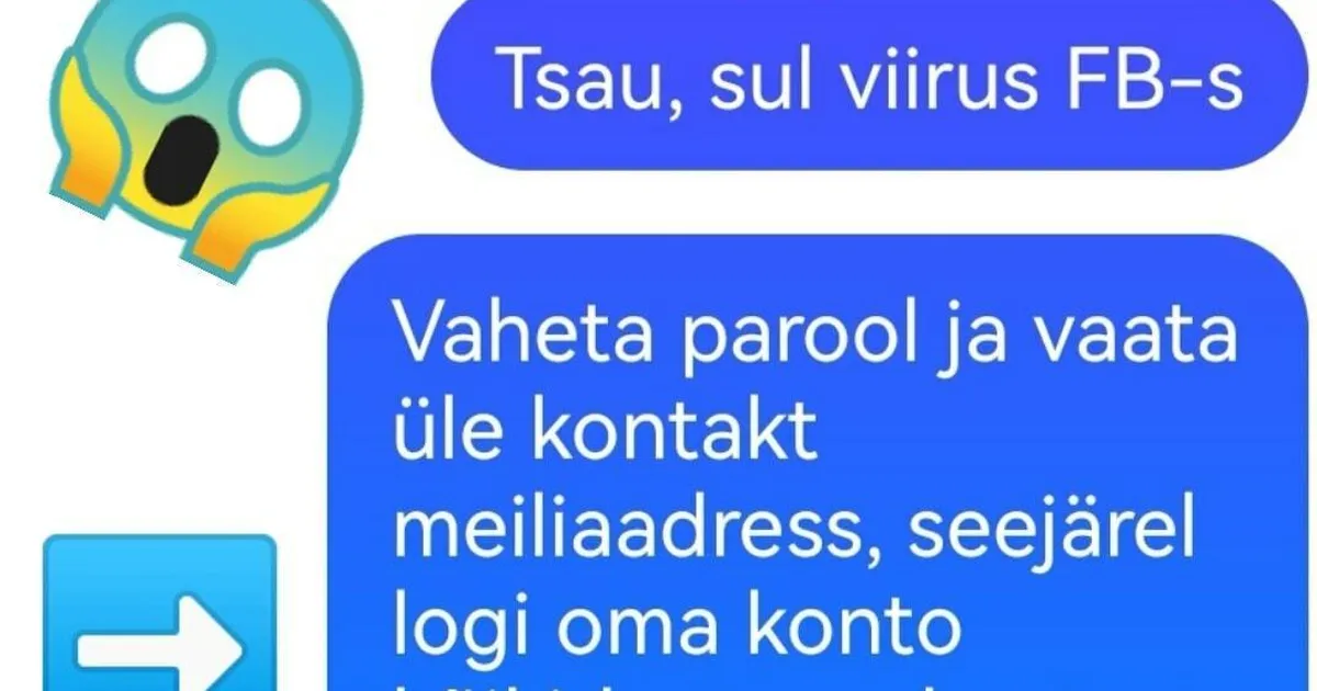 HOIATUS! Kelmid üritavad Facebooki Messengeris paroole varastada