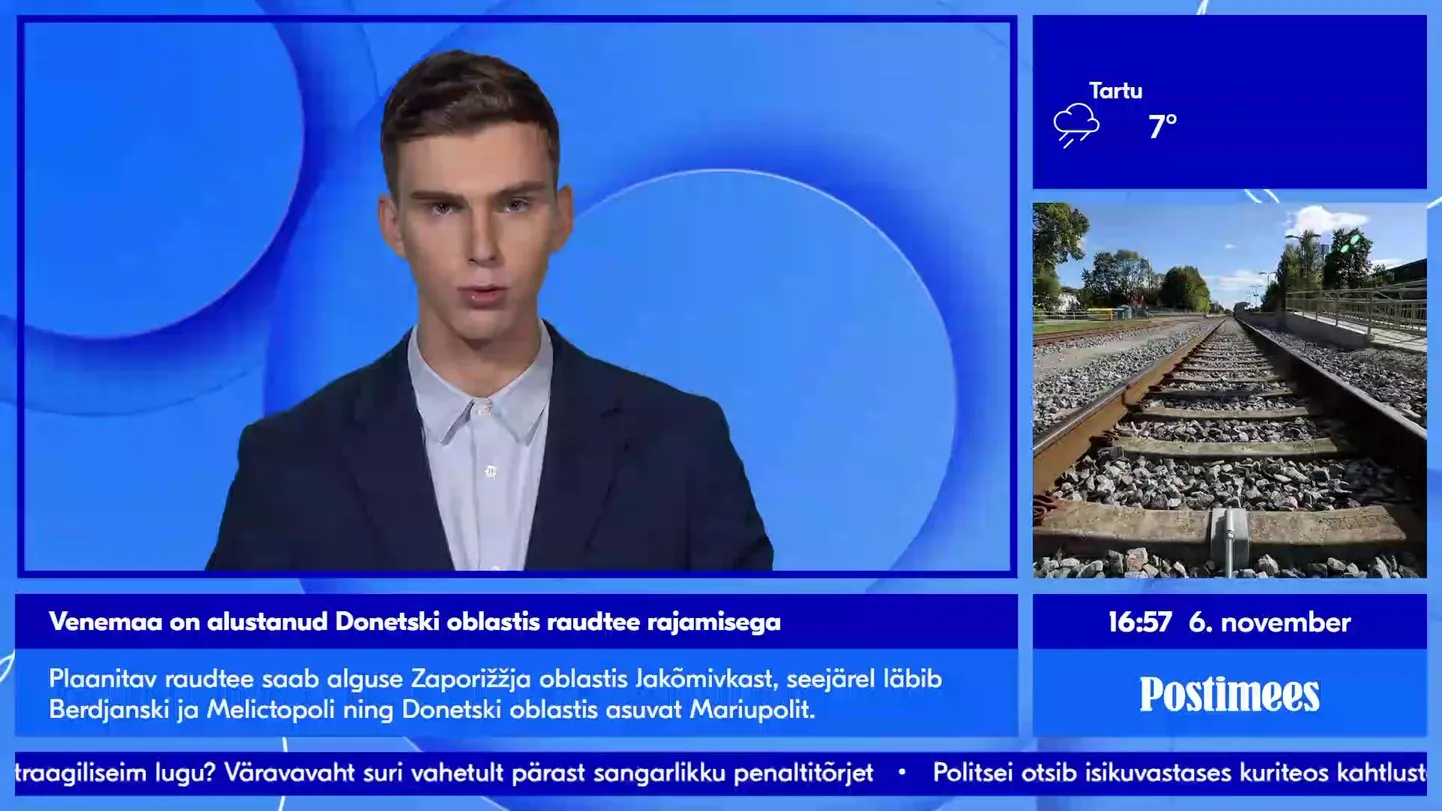 POSTIMEHE TELEUUDISED Venemaa on alustanud Donetski oblastis raudtee ...