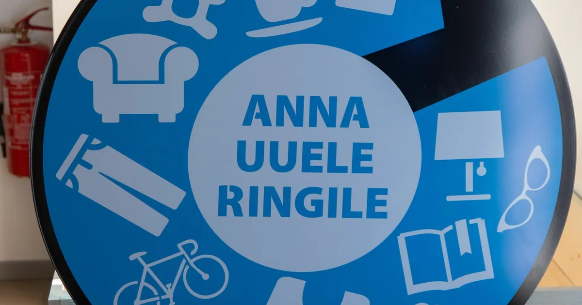 Uuskasutuskeskuse kaubik kogub üleliigseid asju