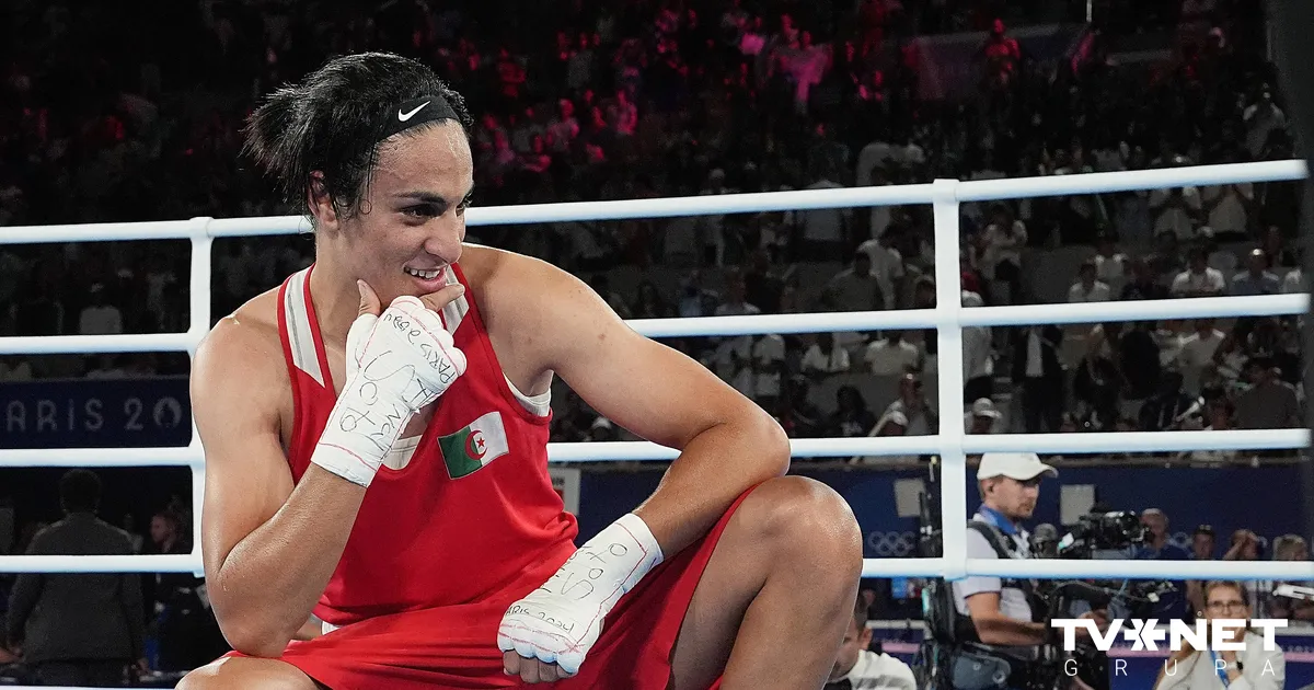 VIDEO Alžīrijas boksere Helifa dominē arī finālā un kļūst par olimpisko ...