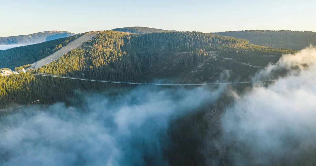 Tšehhis avatakse maailma pikim rippsild, mille ületamine nõuab omajagu ...