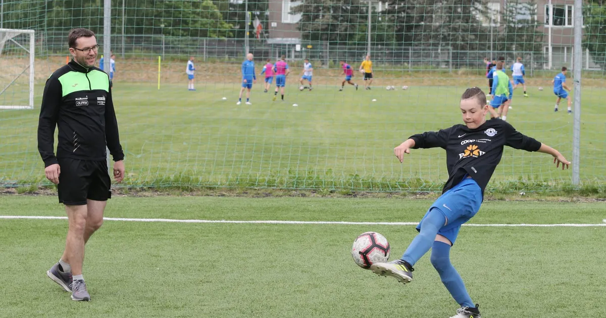 Paari mehe õhinast sündinud klubi kasvatab teist põlvkonda jalgpallureid